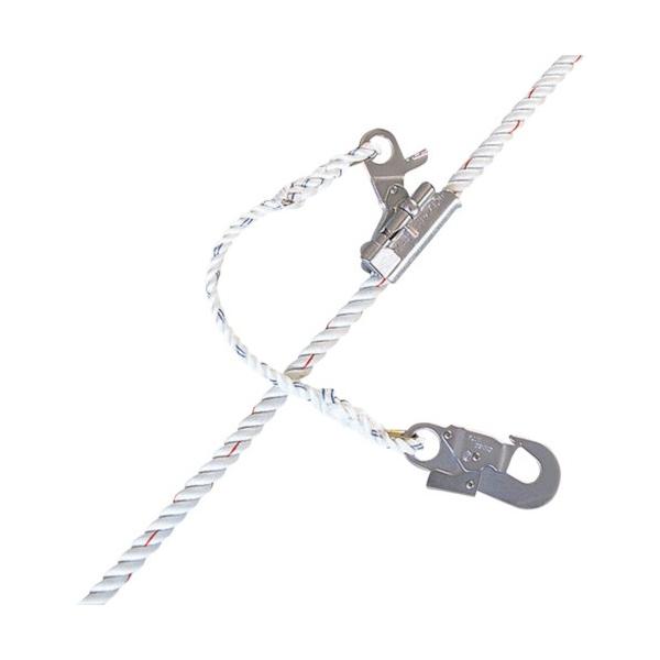 ■特徴 ロリップ本体はレバーの操作で簡単にできます。 親綱への中途挿入が可能です。 フックシンブル（ロープ摩耗防止）は荷をかけるため壊れやすいですが、極太シンブル採用で解消しております。 親綱の径は16〜20mmで使用できます。  ■用途 ...