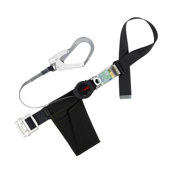 ■特徴 ワンハンド機構により、織ロープの操出から収納まで片手で操作できる業界初の巻取り式安全帯です。 軽量型です。  ■仕様 厚生労働省「墜落制止用器具の規格」適合品  ■注意点 装備体重１００kgまでの方用です。 安全帯 墜落防止 墜落制...