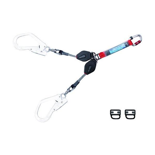 ■特徴 織ロープ長さが常に最短となる常時巻取式ランヤードのコルトリトラ付きで、万一の墜落時にもロック機構と常時巻取力により、最短の落下距離で停止します。  ■仕様 厚生労働省「墜落制止用器具の規格」適合品 ランヤード種別：タイプ1   【重...