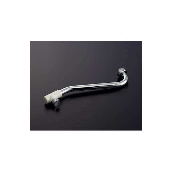 自在スパウト220mm/整流キャップ付/90X30X350/スパウトの先端が70mm上がっている為洗い物のじゃまになりにくい。   【入数】 1点