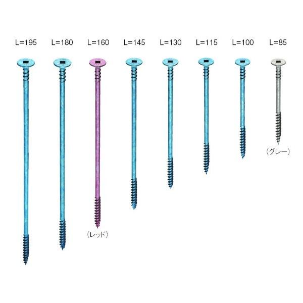 さまざまな用途に使用できる構造用木ビス   【入数】 600本 AX620800