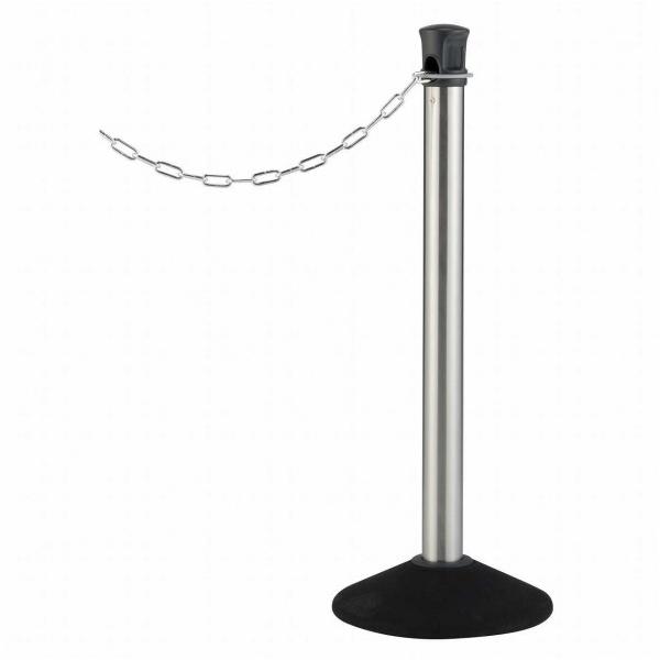 ■特徴 チェーン格納型のチェーンスタンドです。 余ったチェーンをポール内に格納でき、景観を損ないません。  ■仕様 チェーン付（長さ：2.3m先端カラビナ付）  ■材質 チェーン：アルミ 台座：ゴム・TPE ポール組部品：ステン・PP・ナイ...
