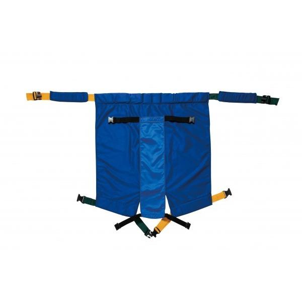 ●緊急時に要介護者を搬送する補助具としてお使いいただけます。 両手が自由に使えるので階段などの昇降が安全に行えます。 ●サイズ:使用時:885(最長1950)×914mm、収納時:370×200×110mm ●材質:本体:ポリエステル/綿、...