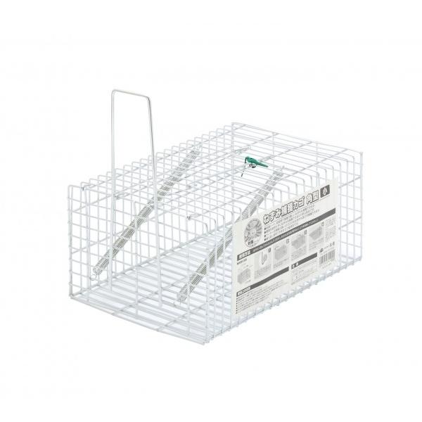 ●粘着シート、殺鼠剤で捕獲が難しいねずみも捕獲できます。 ●毒物を使用せずにねずみを捕獲できるので安心安全です。 ●ワイヤーの間隔が狭いので小さなねずみも逃さず捕獲できます。 ●繰り返し使用できますので経済的です。 ●ネズミ捕りに ●材質:...