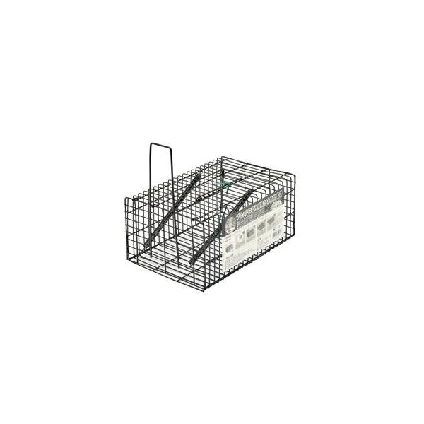 ●粘着シート、殺鼠剤で捕獲が難しいねずみも捕獲できます。 ●毒物を使用せずにねずみを捕獲できるので安心安全です。 ●ワイヤーの間隔が狭いので小さなねずみも逃さず捕獲できます。 ●繰り返し使用できますので経済的です。 ●黒塗装だからサビにくい...