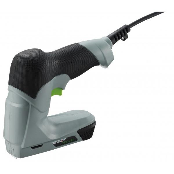 紙・布・革・断熱材・防湿シート等の木材への留め作業に(付属) ●電動タッカー本体×1 ●ステープル(12×10mm)×1000 ●T型ネイル(10mm)×1000(仕様) ●定格電圧:AC100V ●定格周波数:50/60Hz ●定格消費電...