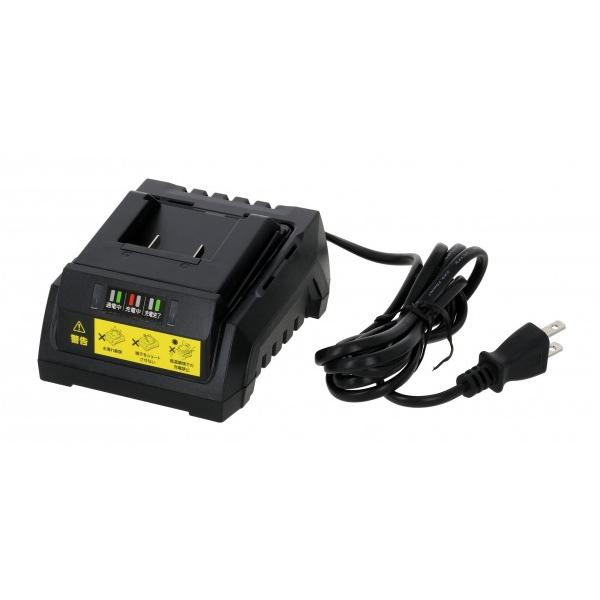SHARE LINKシリーズバッテリーパックの充電に18V専用(仕様) ●定格電圧:AC100V ●定格周波数:50/60Hz ●出力電圧:DC20V ●充電時間:2.0Ah約60分/4.0Ah約120分/5.0Ah約140分 ●コード長:...