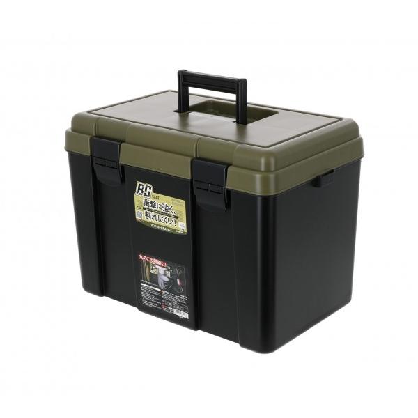 丸のこの収納に ●衝撃に強く、割れにくい！ ●車のバンパーにも使用される「バンパーグレード樹脂」 ●日本製(付属品) ●台座付き(仕様) ●外寸:約幅420×高さ300×奥行260(mm) ●本体内寸:約幅400×高さ250×奥行250(m...