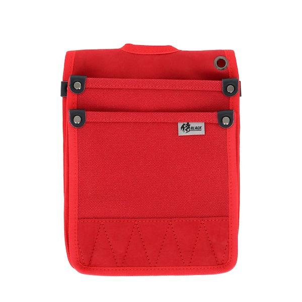 ●小さなハ゛ールや皮スキが差せる内ホ゜ケット付! ●厚くて丈夫な4号帆布 腰袋 釘袋 工具携帯ケース 工具入れ 工具袋 小物入れ 作業袋  【入数】 1個 SRB32R