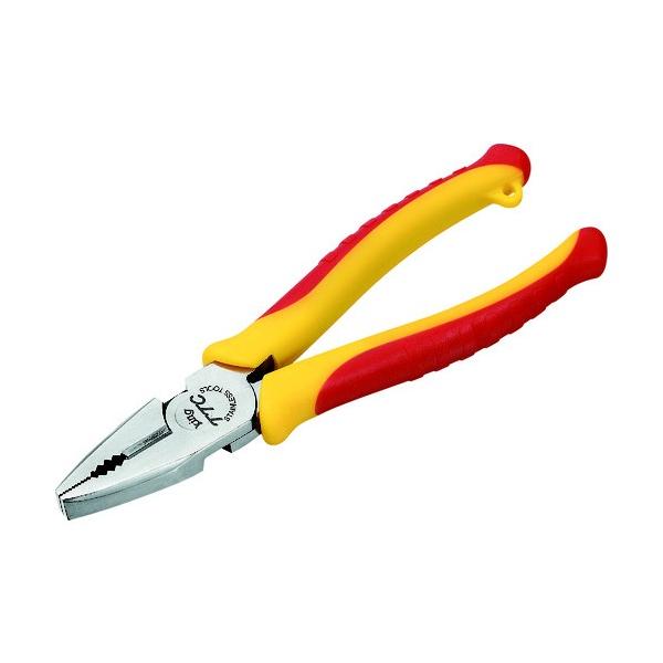 ■特徴 ステンレス鋼を使用し、耐食性に優れたペンチです。 偏芯テコを採用し、軽い力で切ることができます。  ■材質 SUS420J2 グリップ：エラストマー樹脂  ■注意点 非絶縁工具です。電源を切ってお使い下さい。 使用用途以外には使用し...