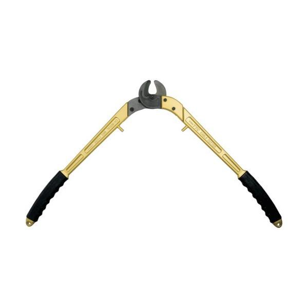 ■特徴 アルミハンドルで軽量化を実現しています。 機動性に優れ電設工事をサポートします。 刃部はサビに強いリン酸亜鉛被膜仕上げです。  ■用途 電設工事のケーブルカットに。  ■材質 刃部:機械構造用炭素鋼 ハンドル:アルミニウム  ■注意...