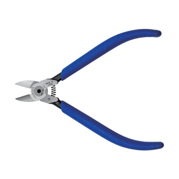 鉄線、ステンレス線が切れます。 注意 非絶縁工具です。 電源を切ってお使い下さい。 セミフラッシュ刃 ばね付 ラウンド刃（セミフラッシュ） 全長(mm):128 刃表面形状:フラット刃 切断能力(mm)銅線:φ2.6 切断能力(mm)軟鉄線...