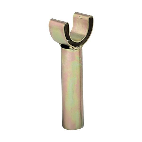 ■特徴 単管を利用して直線上にある鉄筋を養生するために作られた商品です。  ■用途 鉄筋養生用単管取付用金具。  ■仕様 D29〜D32鉄筋用  ■材質 スチール（メッキ仕上げ）   【入数】 1点 5008