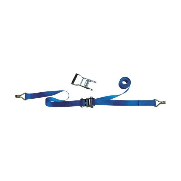 ●ラチェットが外れることで経済性、防犯性、耐震性がアップします。●高強力ポリエステル原着糸を使用していますので耐候性・耐久性に優れています。●破断強度がひとめで分かるブラックライン入りです。 ●輸送時の荷崩れ防止。 ●最大使用荷重(t):0...