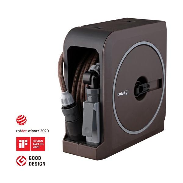 ダブルリール搭載で、蛇口側のホースも巻き取り全部収納できます。 タカギ製ホースリール史上「最小/最軽量」です。 (社内比較) ラクロック蛇口搭載で工具不要で蛇口に取り付け出来ます。 収納に困らないコンパクト設計です。 ホースには防藻加工を施...