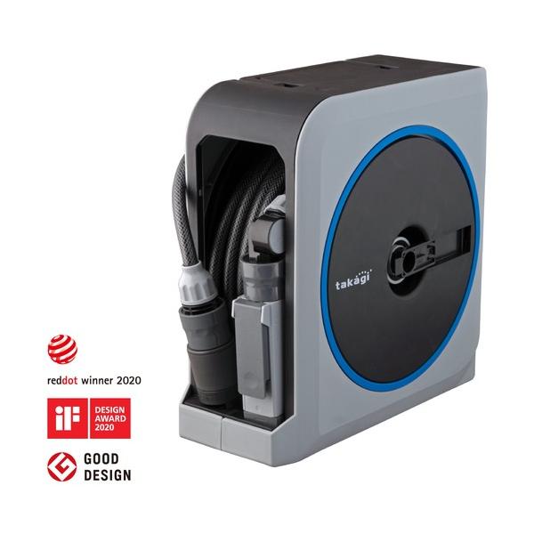 ダブルリール搭載で、蛇口側のホースも巻き取り全部収納できます。 タカギ製ホースリール史上「最小/最軽量」です。 (社内比較) ラクロック蛇口搭載で工具不要で蛇口に取り付け出来ます。 収納に困らないコンパクト設計です。 ホースには防藻加工を施...