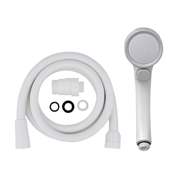 肌あたりのいい極細水流です。 ワイドシャワーでしっかり浴びられます。 用途 一般家庭用の浴室用品。 手元で一時止水しながらシャワーを浴びたい方へ。 シャワーホース毎買い替えを検討されている方へ。 節水、低水圧タイプです。 手元でストップでき...