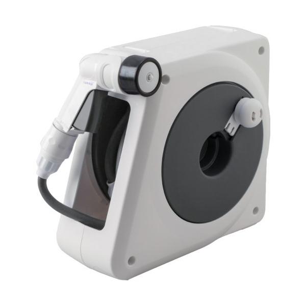 ■特徴 日差しからホースを守る着脱可能なカバー付です。 ねじれに強いツイスターホースを採用しています。 自由自在の通水エルボによりハンドルの向きを自由自在に変更できます。 通水・止水がワンクリックで操作できます。 水の出方が5種類に変わる散...