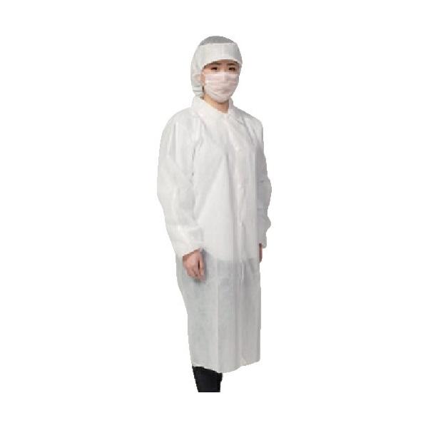 商品画像はイメージ画像です。実際とは異なる場合がございます。 ■特徴 ポリプロピレン素材のため撥水性に優れ、汚れを防ぎます。  ■用途 汚れ作業着に。 工場の見学者用に。  ■仕様 数回の洗濯が可能 スナップボタン仕様  ■材質 ポリプロピ...