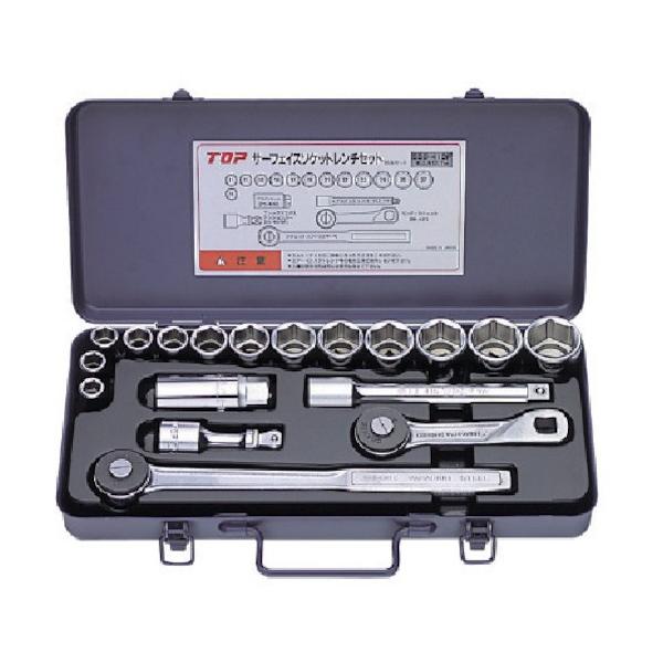 商品画像はイメージ画像です。実際とは異なる場合がございます。 作業の効率化にフレックスタイプのソケットレンチセットです。 用途 ボルト・ナットの締めつけに セット品です 差込角(mm):12.7   【サイズ】 差込角12.7mm 【入数】...