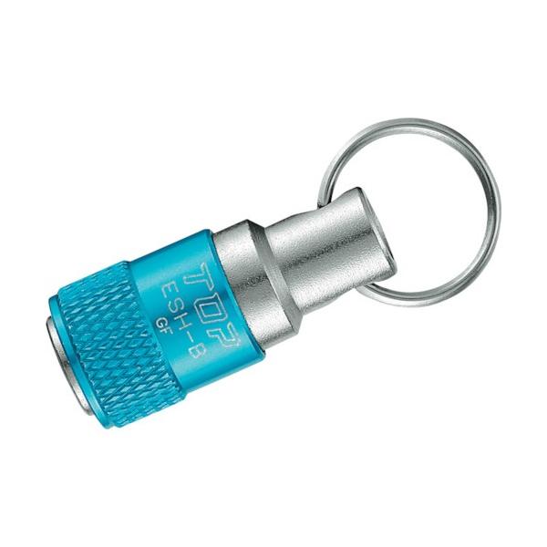 6.35mm六角軸シャンクのソケットなどが携帯できる便利なホルダです。 丸穴なので、スムーズに出し入れができます。 スライド部を引き上げないと抜けない設計なので安全です。 丸穴だから、六角シャンク製品を素早く収納できます。 用途 ワンタッチ...