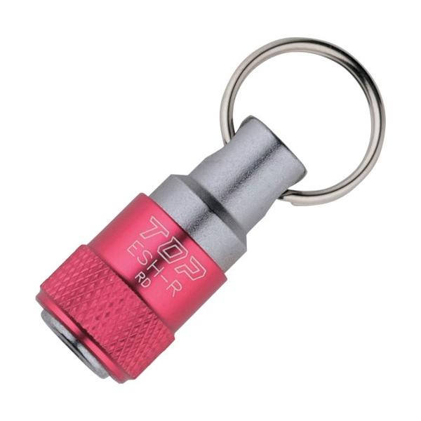 6.35mm六角軸シャンクのソケットなどが携帯できる便利なホルダです。 丸穴なので、スムーズに出し入れができます。 スライド部を引き上げないと抜けない設計なので安全です。 丸穴だから、六角シャンク製品を素早く収納できます。 用途 ワンタッチ...