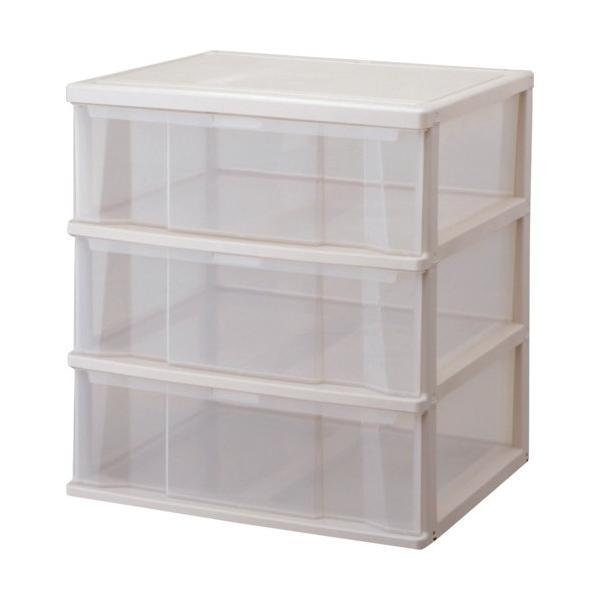 ■特徴 引き出しの抜け落ちを防ぐ、ストッパー付きで安心です。 ちょっとした移動に便利な簡易キャスター付です。 ワイドタイプはアルミ補強板内蔵でたわみにくい天板です。  ■仕様 簡易キャスター付き 天板にアルミ補強板内蔵 有効内寸（約）：幅5...