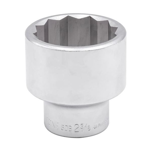 商品画像はイメージ画像です。実際とは異なる場合がございます。 スタンダードタイプの対辺12角形状です。 差し込み後、トルクをかけてもナメにくくなっています。 インチサイズのソケットです。 用途 ボルト・ナットの締付け・緩め作業用。 インパク...