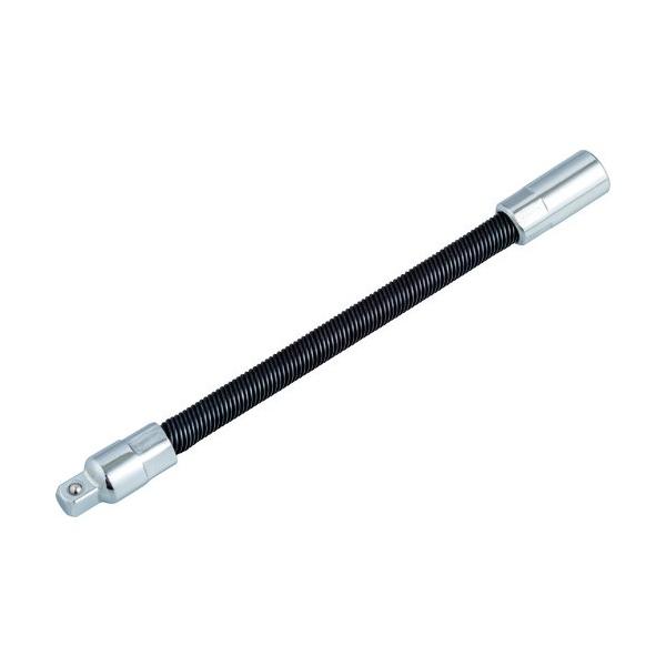 自由自在に曲がるので、今まで届かなかった狭い場所や奥まった場所、裏側などでの作業に最適です。 差込角(mm):6.35 差込角凹(mm):6.35 差込角凸(mm):6.35 全長(mm):150差込角:6.35sq 全長:150mm 角度...