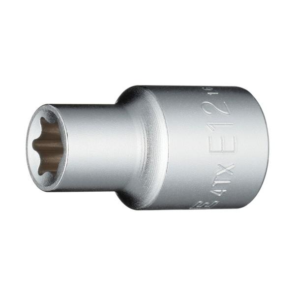 商品画像はイメージ画像です。実際とは異なる場合がございます。 E型トルクス?ソケットです。 自動車整備に最適です。 呼びNo.:E12 先端寸法(mm):13.8 差込角(mm):12.7 全長(mm):40差込角:12.7sq 先端規格:...