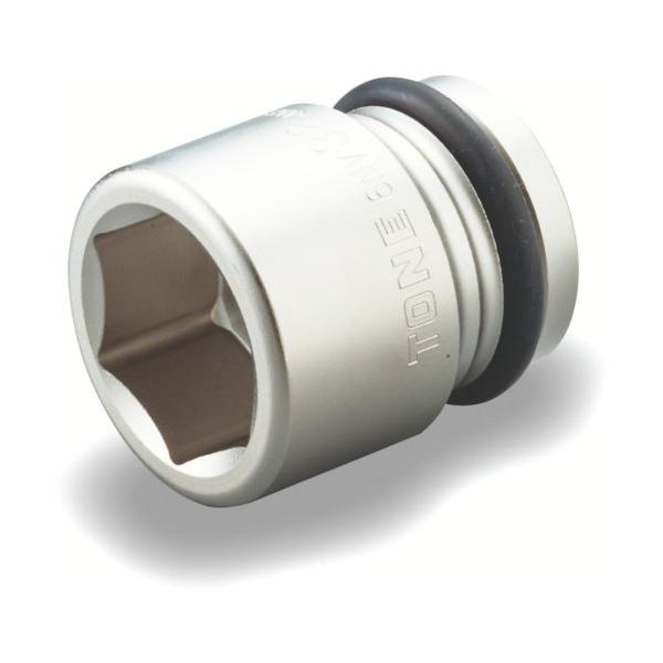 商品画像はイメージ画像です。実際とは異なる場合がございます。 無電解メッキのインパクト用ソケットです。 用途 ボルト・ナットの締付け・緩め作業用。 差込角(mm):19.0 対辺寸法(mm):34 全長(mm):58 ●差込角(mm)：19...