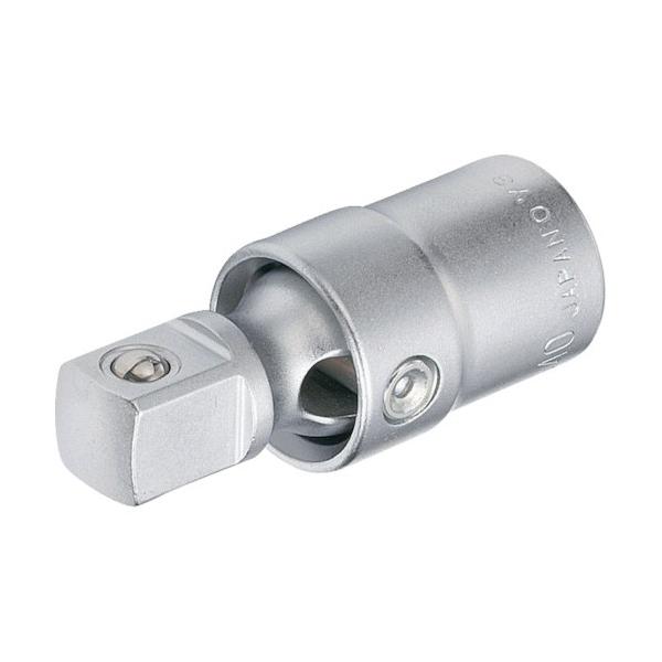 商品画像はイメージ画像です。実際とは異なる場合がございます。 直線作業ができない複雑な個所に使用します。 ボール形状の継手が1ヶ所で屈折するので回転が非常に滑らかです。 ソケットとハンドルの間に接続して、角度をつけた斜め作業ができます。 用...