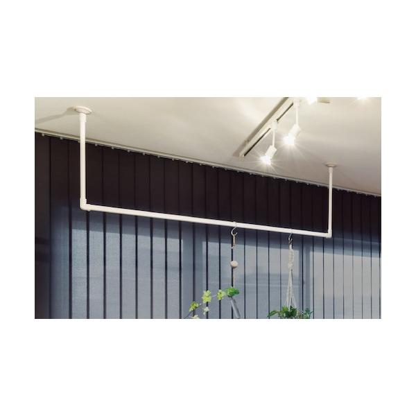 スマートなデザインで実用性っとすっきりとしたインテリアを実現するハンギングバーです 軽量鉄骨にも取り付け可能なのでマンションでも設置いただけます。 揺れがピタッと止まる機能も付いています。 ランドリーバーや収納、ディスプレイとしてもお使いい...