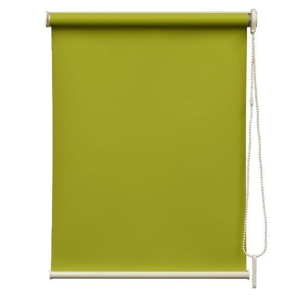 ■仕様 色:グリーン 幅(mm):350 高さ(mm):1500 ■付属品 ブラケット2個・取付ネジ（小）3本・カーテンレール取付金具2個・コードクリップ1個 ロールスクリーン ロールカーテン シェードカーテン ブラインドカーテン  【重量...