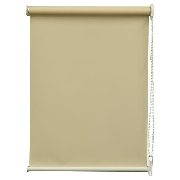 ■仕様 色:アイボリー 幅(mm):350 高さ(mm):1500 ■付属品 ブラケット2個・取付ネジ（小）3本・カーテンレール取付金具2個・コードクリップ1個 ロールスクリーン ロールカーテン シェードカーテン ブラインドカーテン  【重...