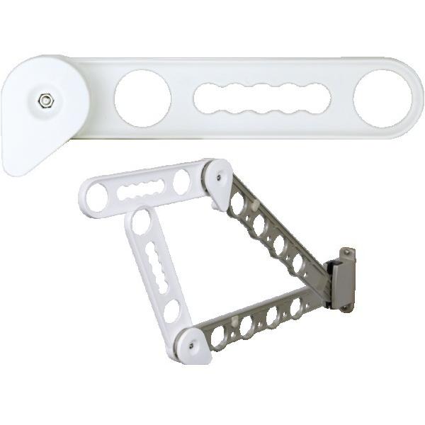 ●お使いの物干し掛けに取りつけて、物干スペース拡大ができる延長アーム「サオ・アップ」はお使いの物干し掛けに取りつけて、更に長く、更に高くして使うことができる物干スペース拡大のための物干補助用品です。＜製品特徴＞●物干金物に取り付け2通りの使...