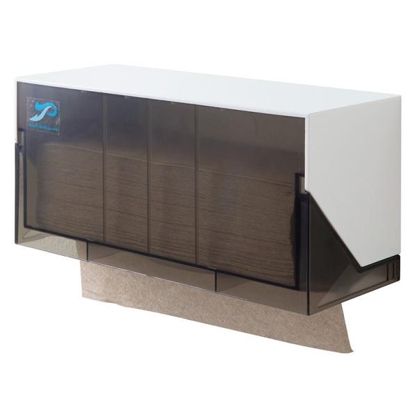 PAPER TOWEL HOLDER (ペーパータオルホルダー)シリーズの天井面と壁面対応のエコノミーペーパータオルホルダー。 出幅を抑えたコンパクトなデザイン。 壁面からの出幅が抑えられているため省スペースでも圧迫感がありません。 ●材質...