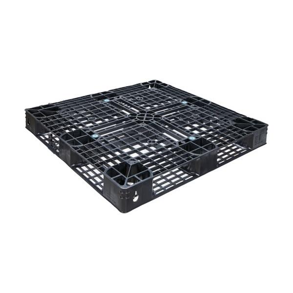 ■特長 片面四方刺し1100×1100パレットでは国内最軽量です。  (2023年4月時点) 安価で軽量な取り回しのよいパレットで、ワンウェイ輸送等に最適です。  再生材を100％使用しているので、環境に優しい商品です。  ハンドパレットト...