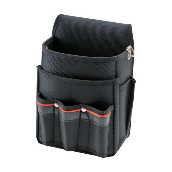 ■特長 汚れが目立ちにくいブラックを基調としたデザインです。  合皮を使用しており、高級感を兼ね備えた腰袋です。  開きやすく形状がくずれやすい部分を補強しています。  3段のため収納力が大きく、一度に多くの工具を持ち運ぶことができます。 ...