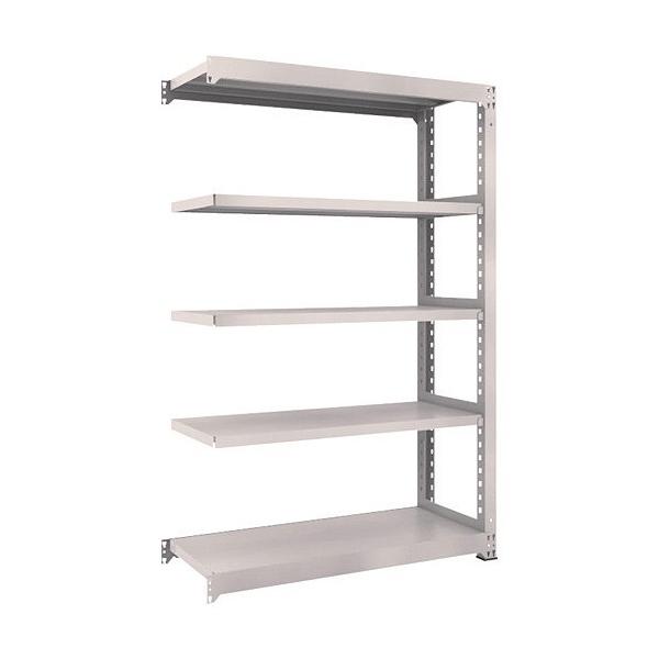 ■特徴 ボルトを1本も使用していないボルトレス構造で、分解・組み立て作業が簡単で、作業時間を大幅に短縮できます。 棚の段変更が、25mmピッチで、自由に調整、変更ができます。 高さ、奥行が同じであれば、増結することができます。また、支柱を兼...