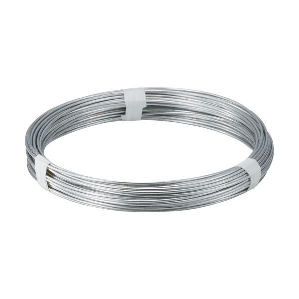 商品画像はイメージ画像です。実際とは異なる場合がございます。 ■特徴 鉄線にメッキを施しています。  ■用途 各種結束に。 園芸、農園、その他工作など幅広く。  ■材質 スチール 表面処理:溶融亜鉛メッキ ●番手:14 ●線径(mm):2....