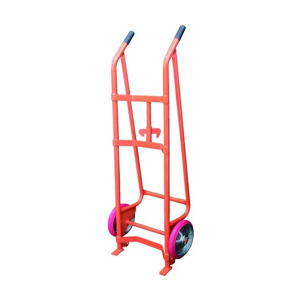 ■特徴 本体がパイプ製で軽快な運搬ができるドラム缶運搬車です。  ■用途 鋼製200L缶のオープンタイプ、クローズタイプのドラム缶に。  ■仕様 車輪:250mmプレス車輪(HT-P250) 台幅:430mm 完成品  ■注意点 オープンヘ...