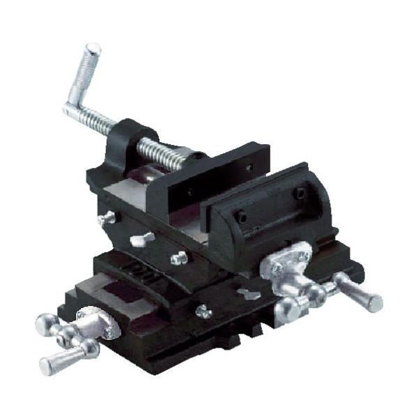 商品画像はイメージ画像です。実際とは異なる場合がございます。 ■特徴 前後、左右と直角に交差するスライド式バイスです。 ボール盤に取り付ければ、簡単に加工位置を移動できます。 ●全長(mm):280 ●幅(mm):173 ●高さ(mm):1...