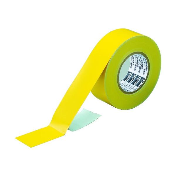 商品画像はイメージ画像です。実際とは異なる場合がございます。 ■特徴 粗面にもよくなじむ特殊な粘着剤を使用しています。 接着力が強力で、汚れにくく、耐摩耗性・耐久性に優れたタイプです。  ■用途 屋内用。 工場、駐車場、病院などの構内区画ラ...