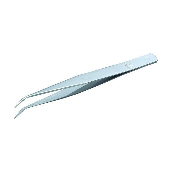■特徴 微小なパーツや小物を容易につかむことができます。 先の細いピンセットです。  ■用途 小物つまみ作業。  ■材質 ステンレス（SUS430）  ■注意点 ESD対策仕様品ではありません。 ●全長(mm):125 ●幅(mm):10 ...