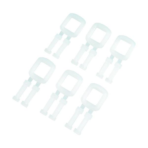 ■特徴 手軽で扱いやすいストッパーです。 ポリプロピレン製のため、ゴミとして燃やした場合でもダイオキシンなどの有害なガスは、発生しません。  ■仕様 手締用ストッパー  ■材質 ポリプロピレン（PP） ●適用バンド幅(mm):15.5  ●...