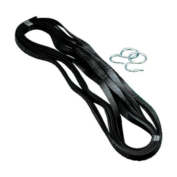 ■特徴 トラックシート用ゴムバンドです。  ■用途 トラックシートの押さえに。  ■仕様 15mmX5m  ■付属品 Sフック2個 ●寸法(mm×m):15×5 ●厚み(mm):2 ●付属品:Sフック2個  ●15mmX5m   【サイズ】...