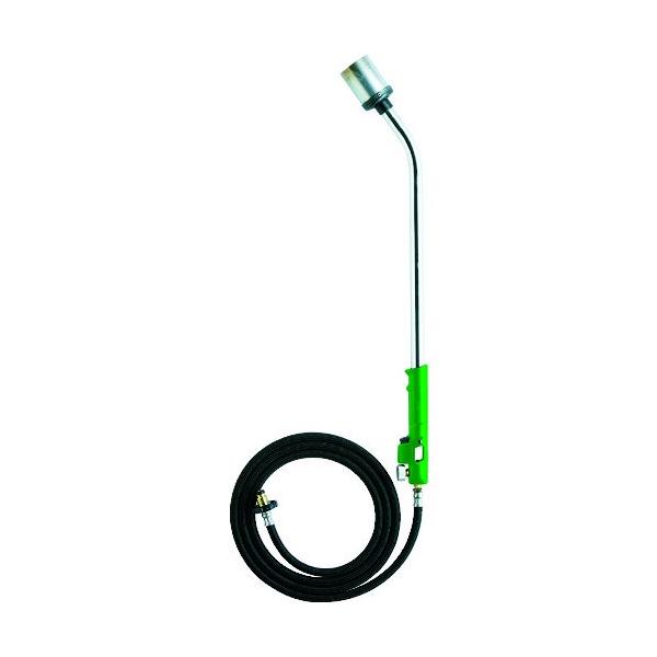 ■特徴 圧電点火方式で手元で安心にワンタッチ着火が可能です。 従来のプロパンバーナーに比べ、燃焼音がしずかで、燃焼効率がよく、高温で強力な集中炎です。  ■用途 凍結・解氷作業、道路補修、殺菌消毒作業、ライン工事、除草・乾燥作業、氷結融解作...