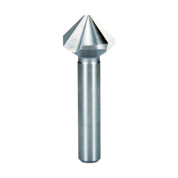 商品画像はイメージ画像です。実際とは異なる場合がございます。 ■特徴 刃先形状を3枚刃の採用により切り粉の排出性がよく、綺麗な仕上がりになります。  ■用途 被削材:鉄・鋳物・ステンレス。  ■仕様 3枚刃 先端角：90° ノンコーティング...