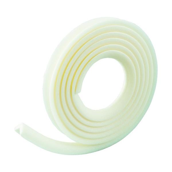 ■特徴 様々なところに自由に貼れるコーナー用緩衝材です。 長さは３ｍとたっぷり使用でき、ハサミで簡単にカットできます。  ■用途 危険な尖った角に取り付けて、ぶつかった時の衝撃をやわらげます。  ■仕様 取付方法：貼付タイプ(アクリル系両面...